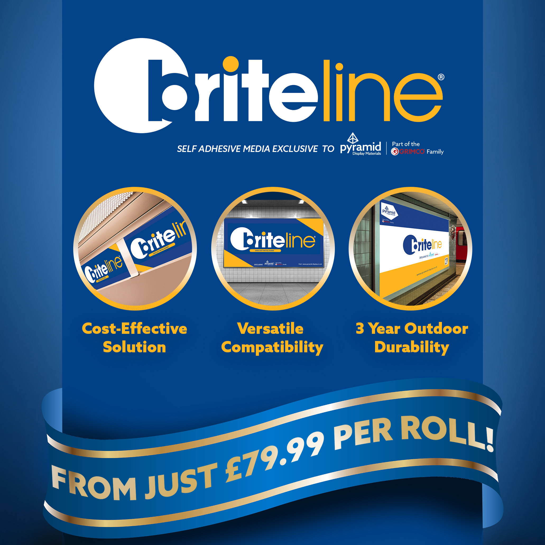 Briteline Is Here! Check out the full range today! | Pyramid Display Materials